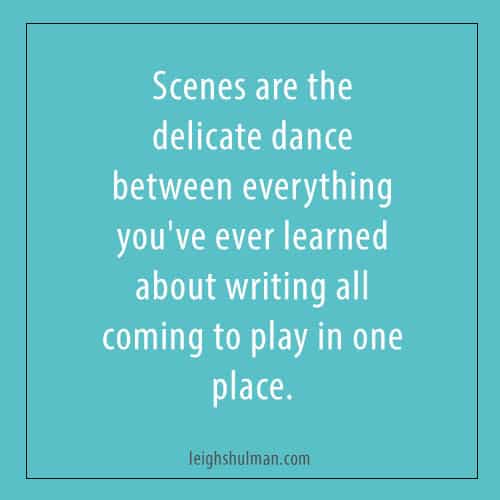 How-to write compelling scenes that make your readers want more - Leigh ...